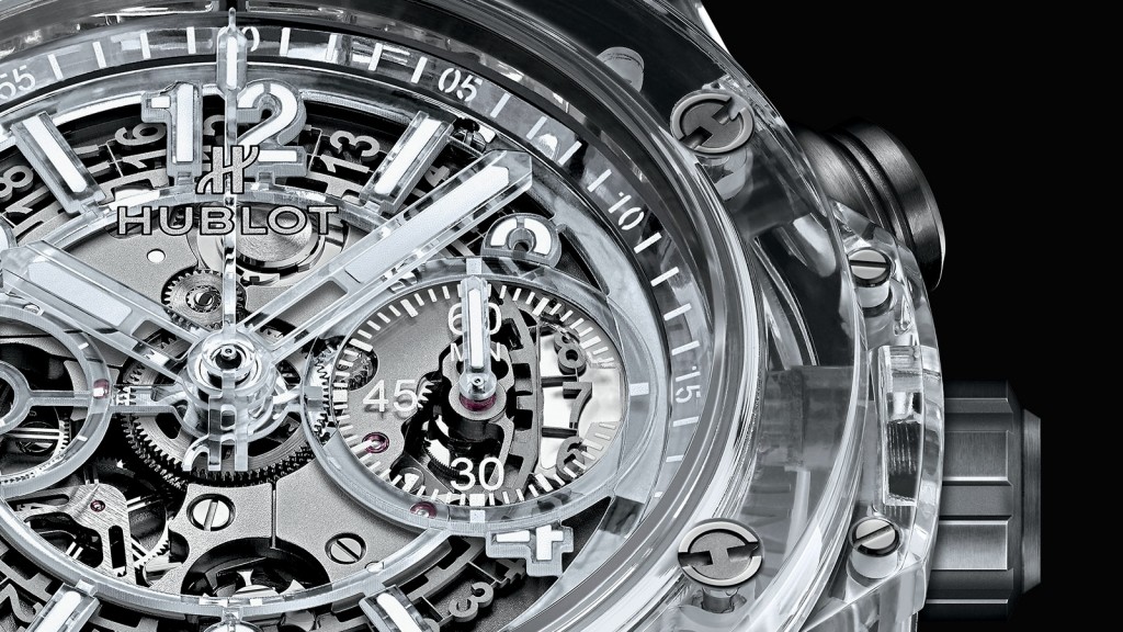 Hublot Created This Incredible Transparent Watch Using Blocks of ...