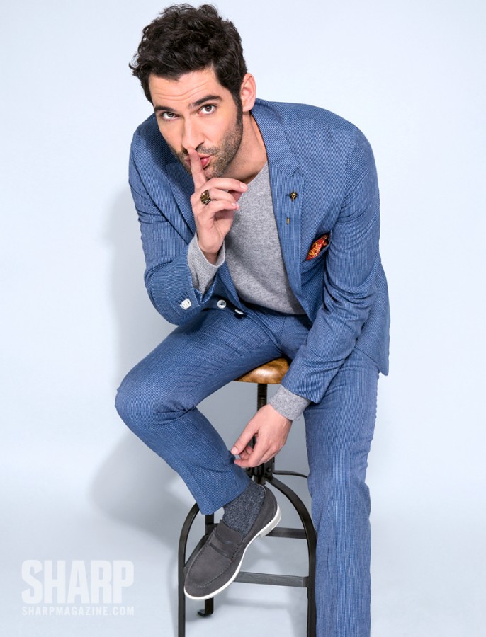 Dapper Devil: Lucifer’s Tom Ellis Shows Off the Spring’s Standout Suits ...
