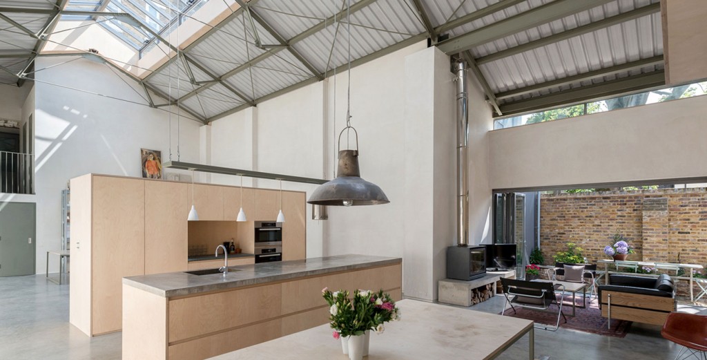 This Warehouse-Like Space Is Open Concept Living at Its Finest - Sharp ...