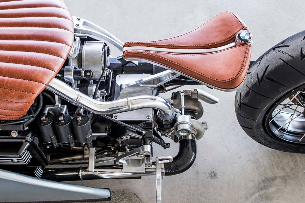 This Custom Alpha Motorcycle Was Built Using a Wrecked BMW - Sharp Magazine