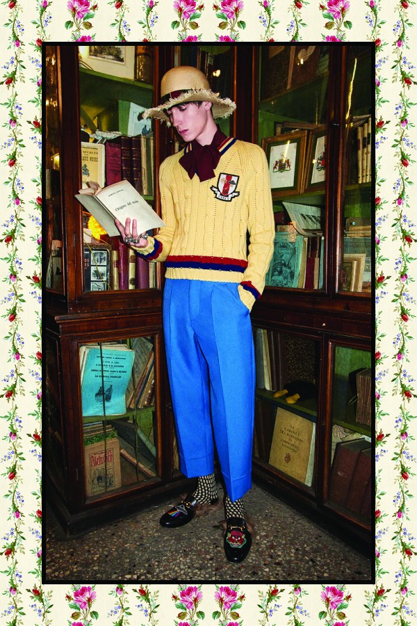 Gucci's Pre-Fall 2017 Campaign Is for the Soulful Prepster - Sharp Magazine