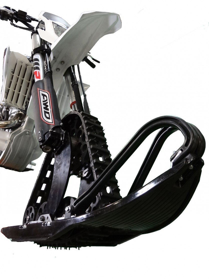 Crush Your Winter Commute in This Crazy Snowmobile-Motorcycle Hybrid ...