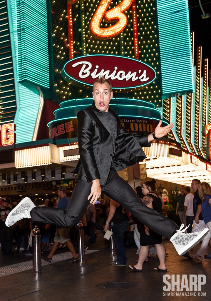 The Vegas Golden Knights Suit Up for a Night on the Strip - Sharp Magazine