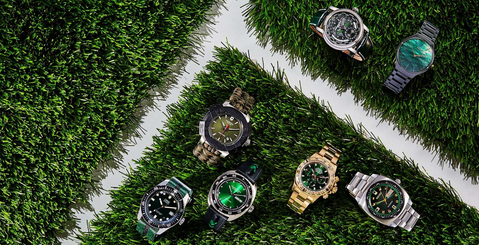 7 Grassy Green Watches You Can Wear On and Off the Pitch - Sharp Magazine