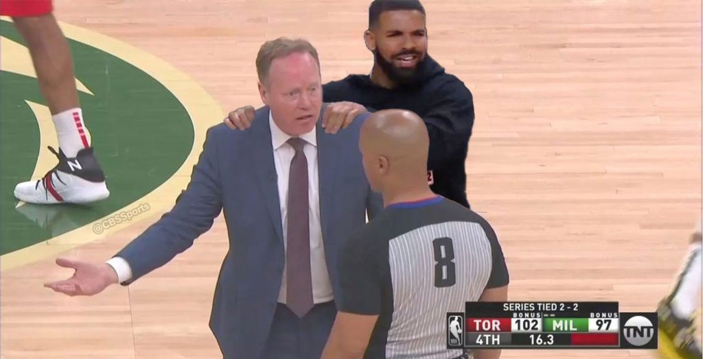 Drake Is Living Rent-Free in the Milwaukee Bucks' Heads - Sharp Magazine