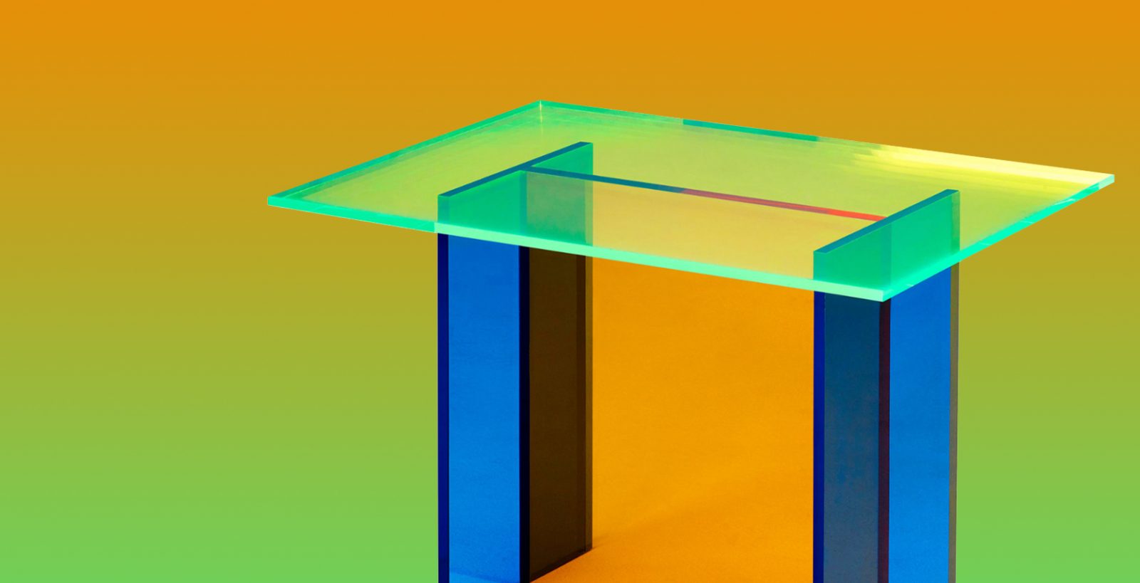 This Neon Side Table Is Subtly Loud - Sharp Magazine