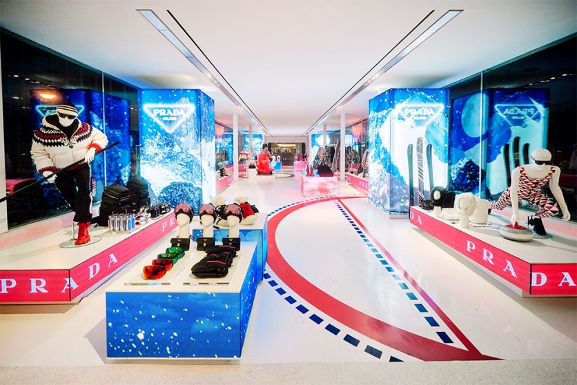 Prada On Ice Pop-Up Coming To Holt Renfrew Vancouver Skybridge - Sharp ...