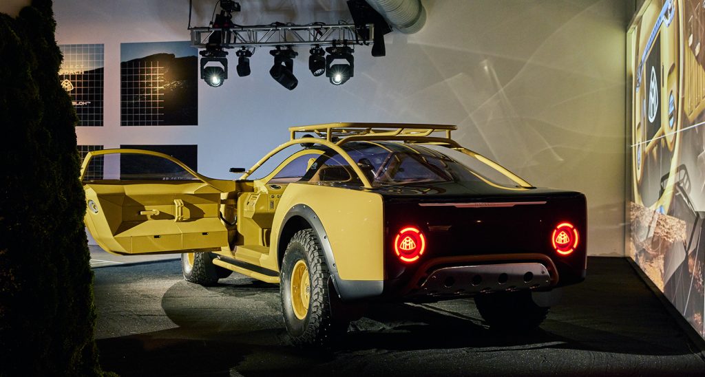 Virgil Abloh's Project MAYBACH Drops Cover in Miami (Live Photos, 2021)