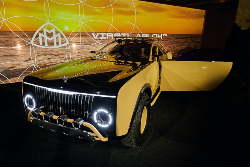 Virgil Abloh's Project MAYBACH Drops Cover in Miami (Live Photos, 2021)