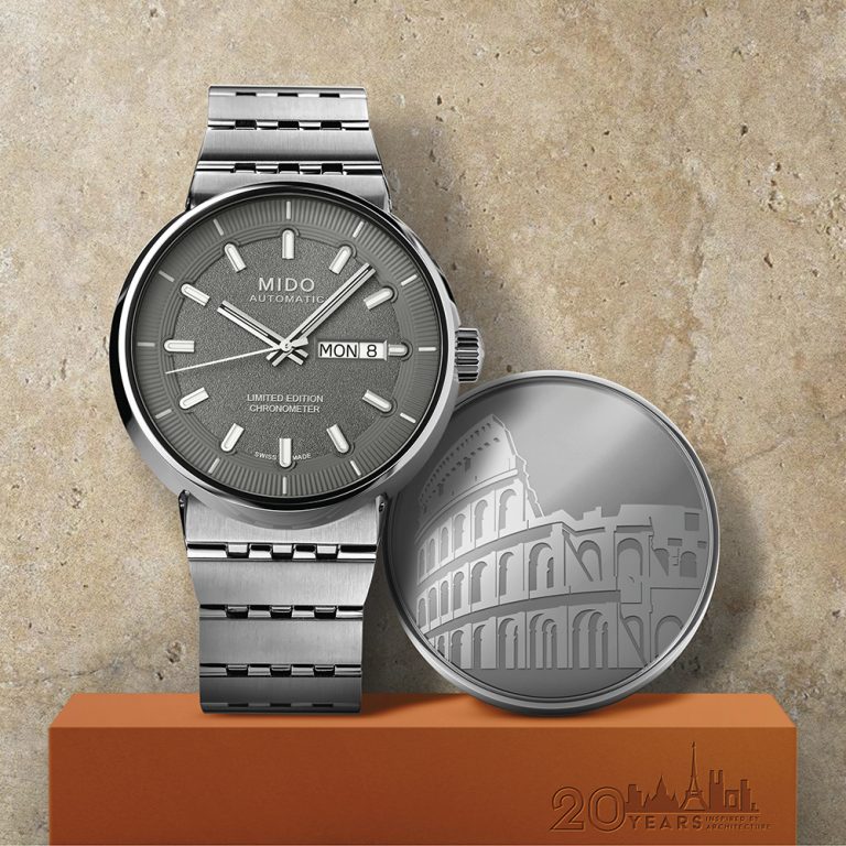 This Special-Edition Mido Is Inspired by the Colosseum - Sharp Magazine