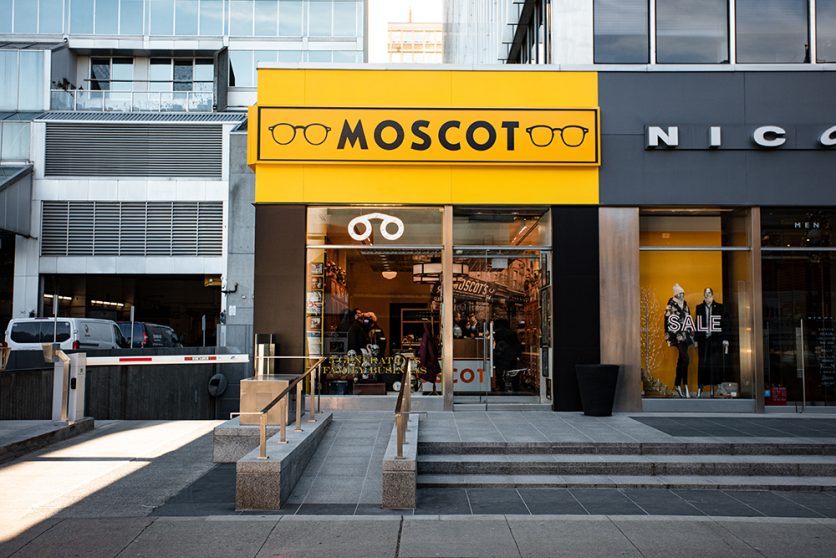 Eyewear Brand Moscot Opens First Canadian Store - Sharp Magazine