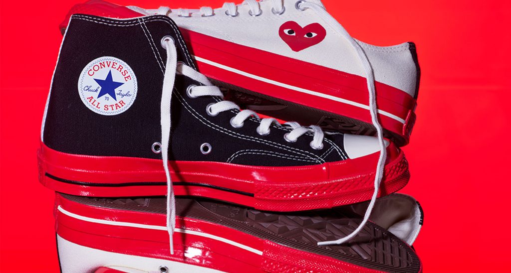 A Look at the Latest Converse X PLAY Comme Des Garçons Collab