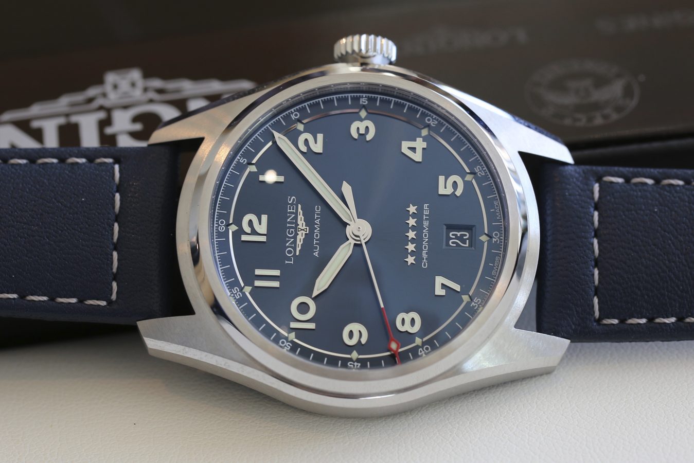 Check Out the New Longines Spirit 37mm (Live Photos) - Sharp Magazine