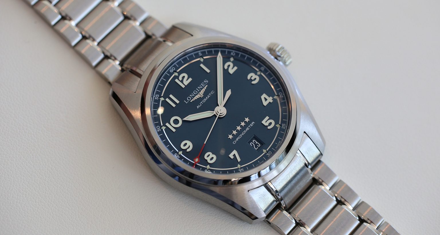 Check Out the New Longines Spirit 37mm (Live Photos) - Sharp Magazine