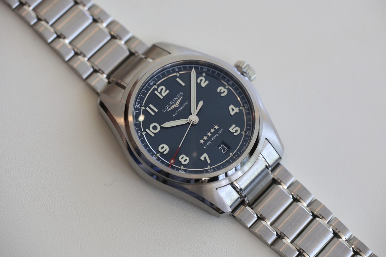 Check Out the New Longines Spirit 37mm (Live Photos) - Sharp Magazine