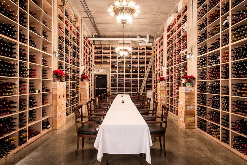 A Look at Canada's Most Impressive Restaurant Wine Cellars