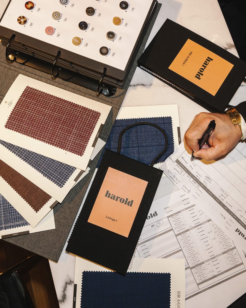 Meet HAROLD, Harry Rosen's New Custom Clothing Program