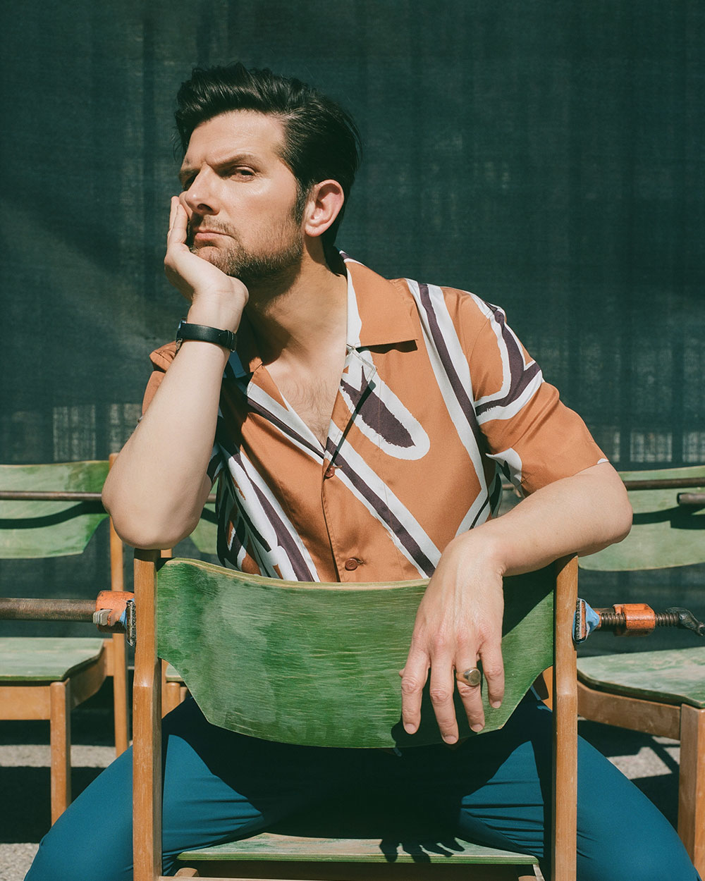 Profile: Adam Scott Breaks in Two - Sharp Magazine