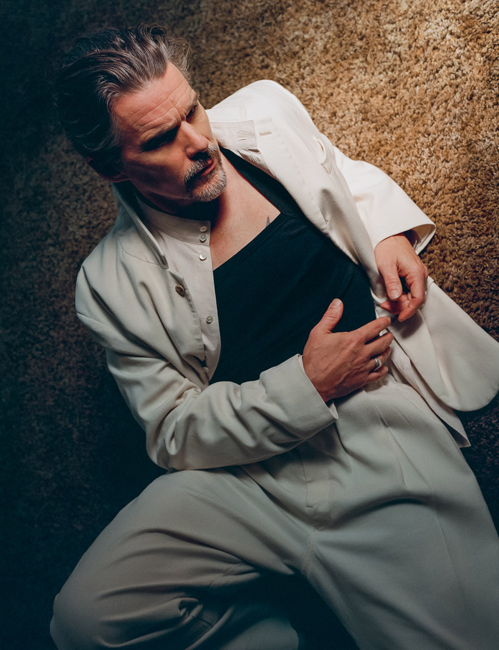 Profile: Ethan Hawke Gets To Work - Sharp Magazine