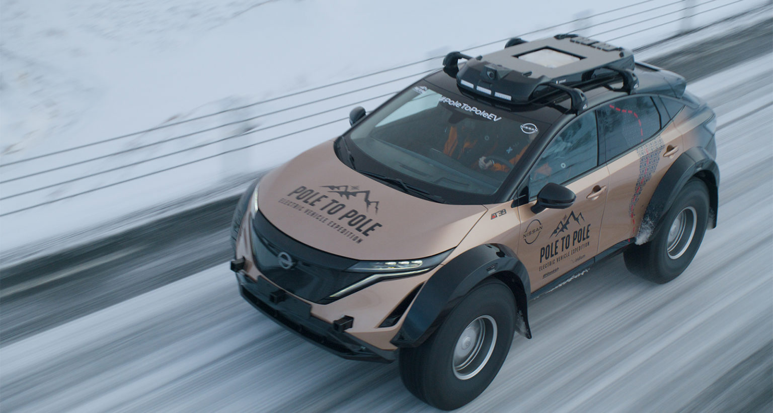 Introducing Nissan's Pole To Pole Electric Vehicle Expedition