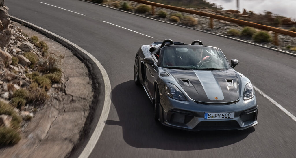 Porsche 718 Spyder RS: Summer Convertible - Sharp Magazine