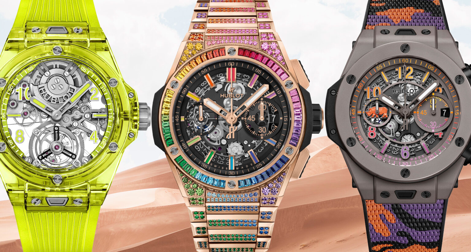 Hublot Doubles Down on Colour for 2023 - Sharp Magazine