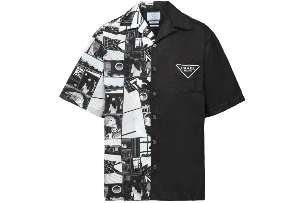 Meet The Prada Double Match Shirt - Sharp Magazine