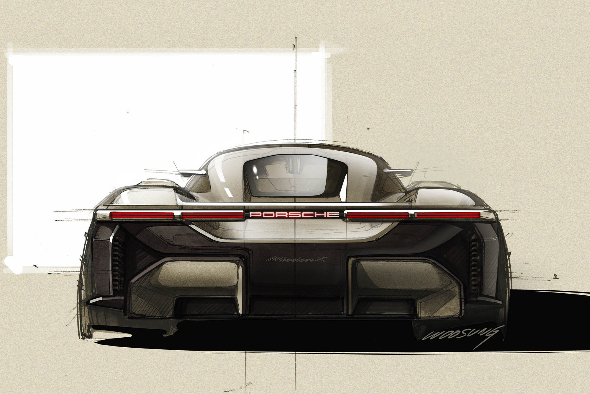 A 1,500 Horsepower Porsche Mission X Supercar Is Coming