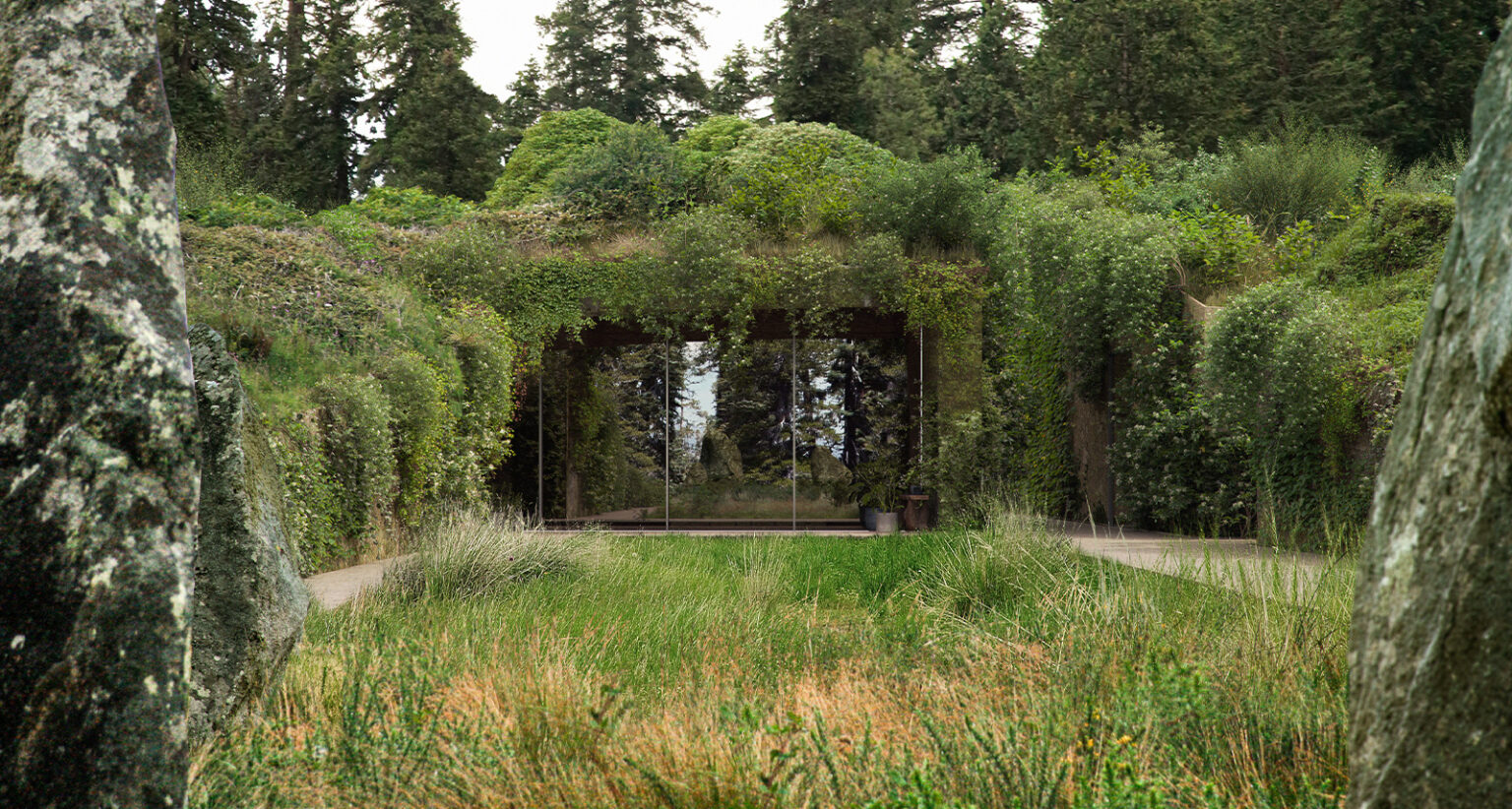 Bjarke Ingels Group Renders An Earthy Escape On Vollebak Island - Sharp ...