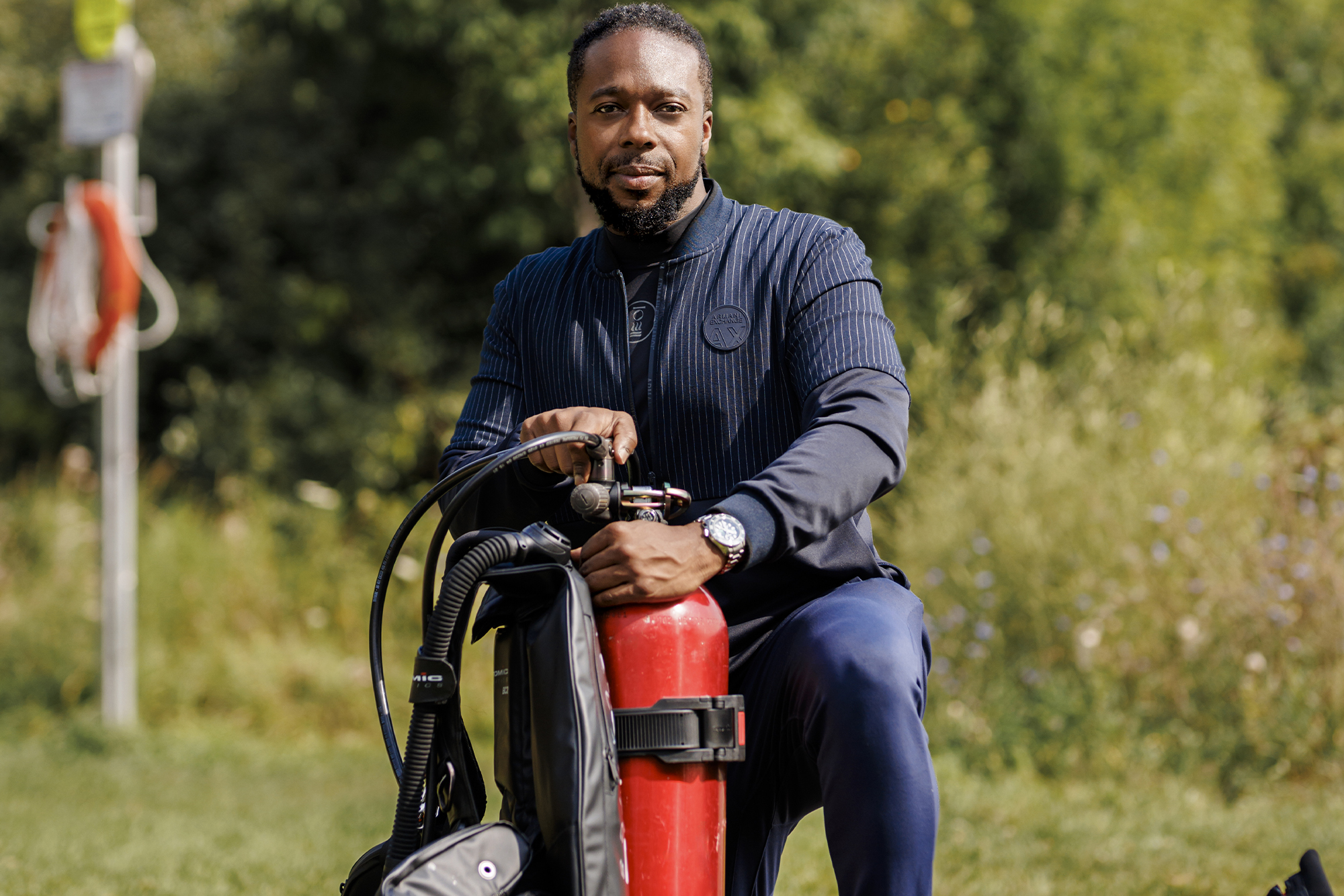 Jamar 'JNiice' McNeil Talks Scuba Diving and Sustainability - Sharp ...