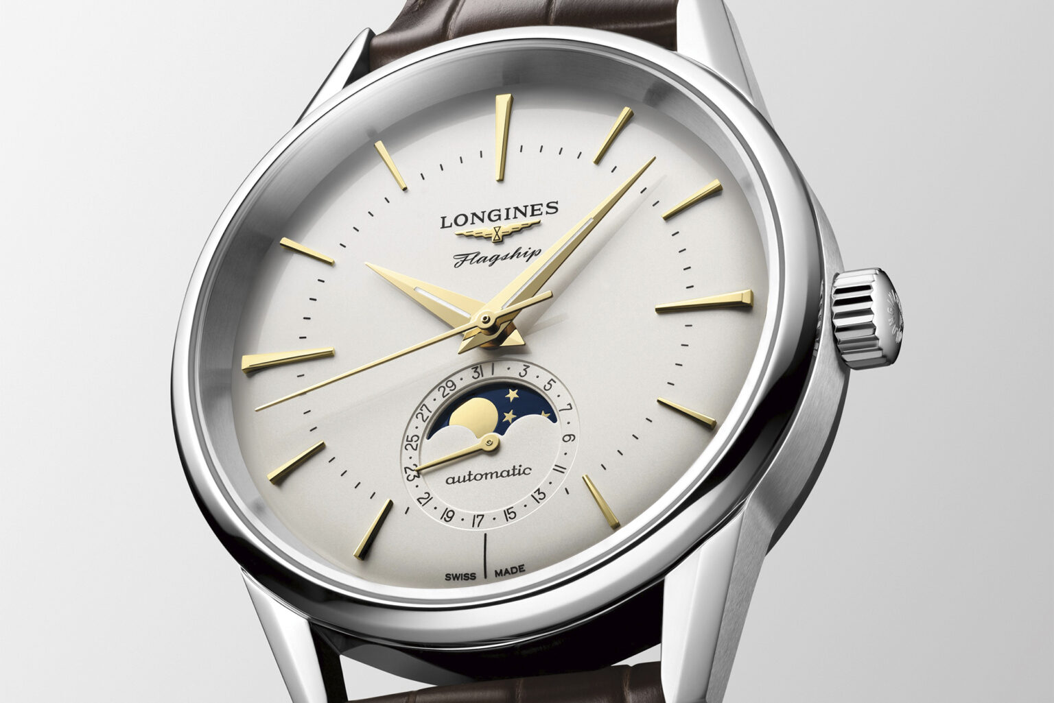 Longines Flagship Heritage Moonphase: Sailing by Night - Sharp Magazine