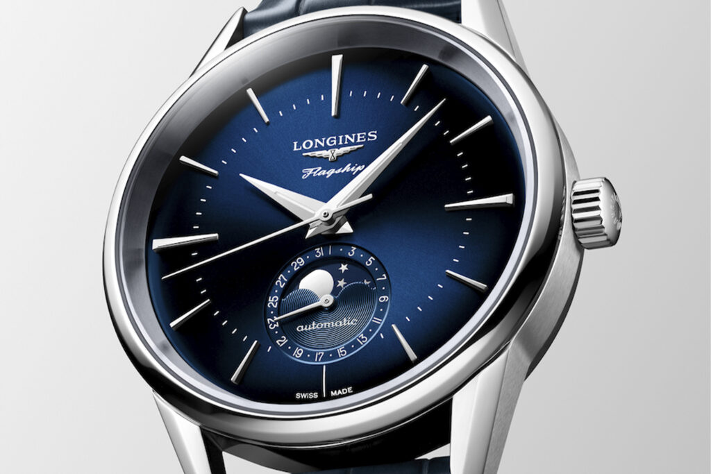 Longines Flagship Heritage Moonphase: Sailing by Night - Sharp Magazine