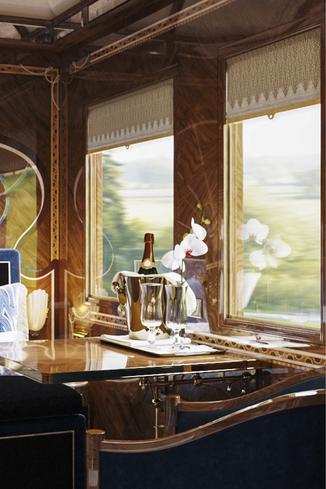 See How the Venice Simplon-Orient Express Slows Down in Style - Sharp ...