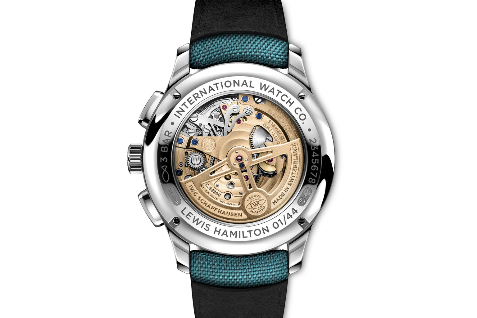Lewis Hamilton & IWC Team Up on New Chronograph - Sharp Magazine