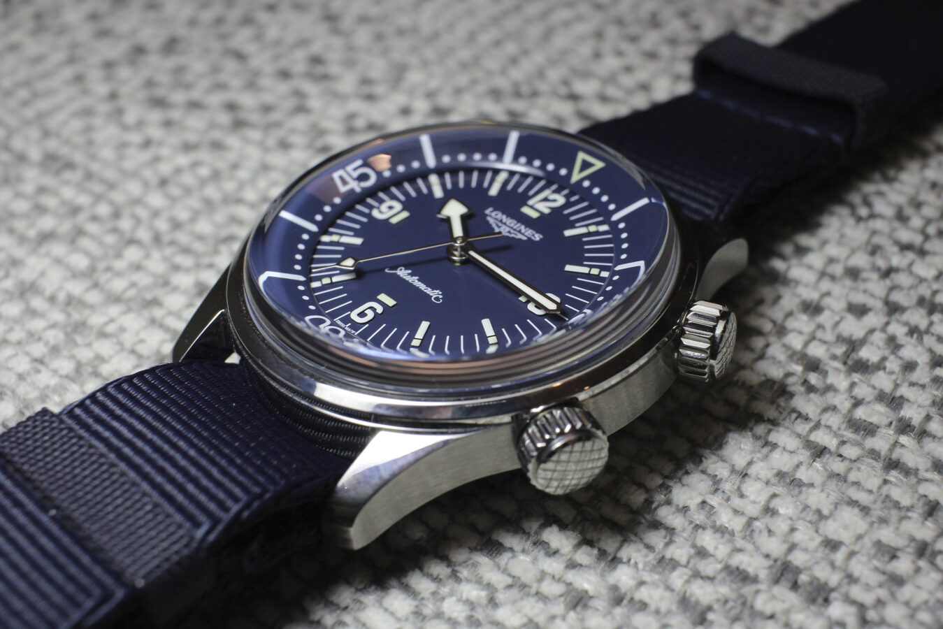 Hands-On With the 39mm New Longines Legend Diver - Sharp Magazine
