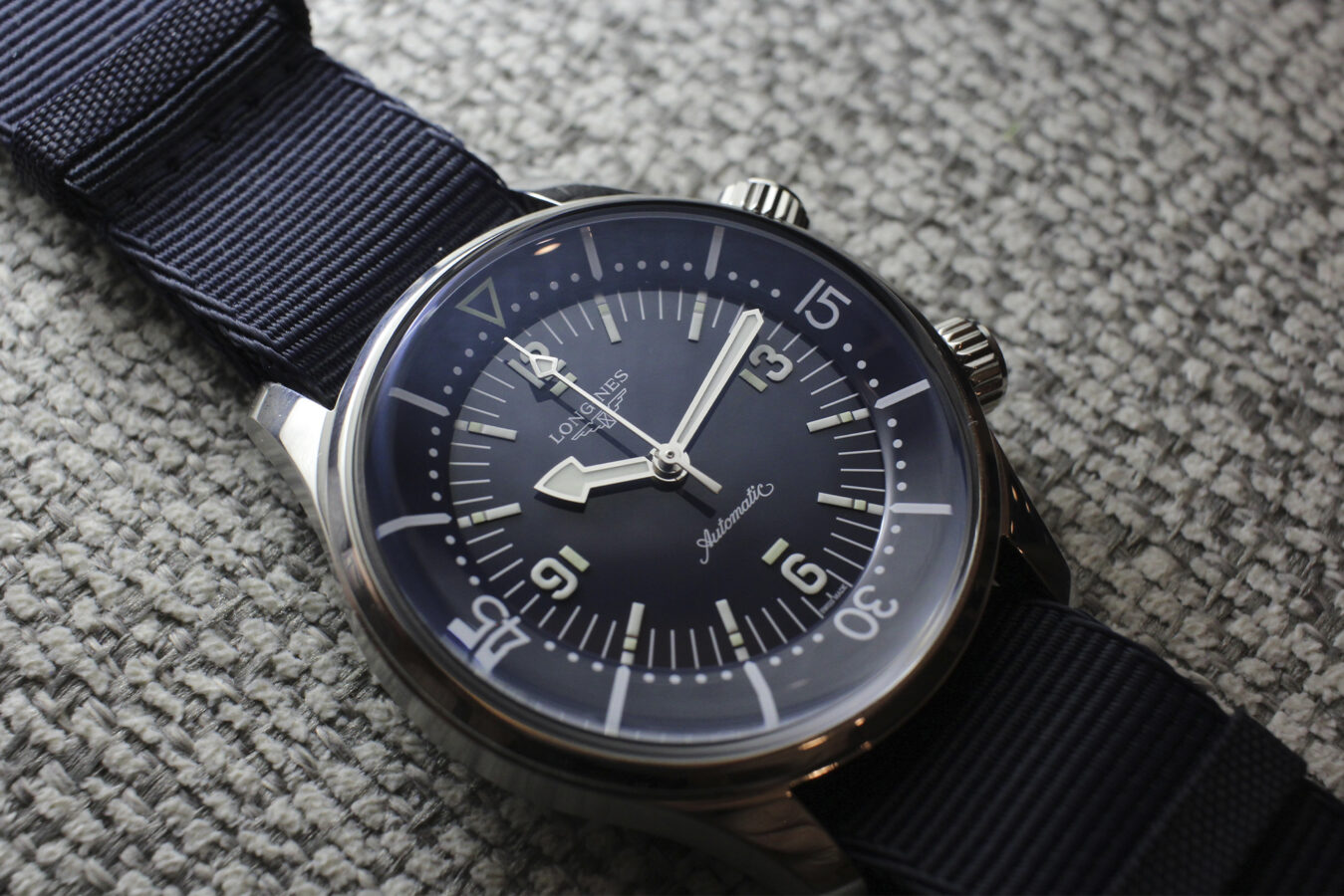 Hands-On With the 39mm New Longines Legend Diver - Sharp Magazine