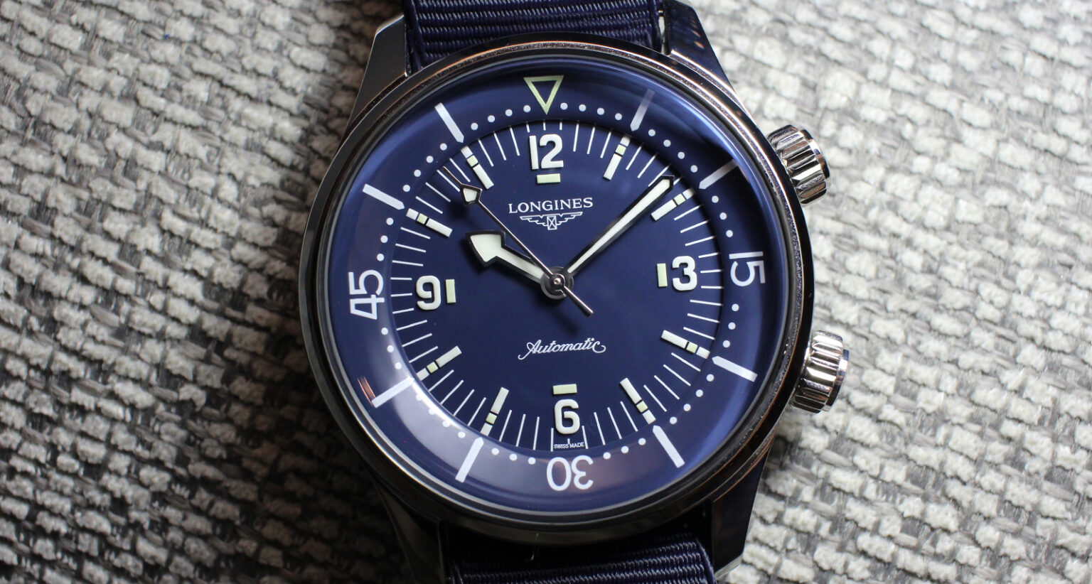 Hands-On With the 39mm New Longines Legend Diver - Sharp Magazine