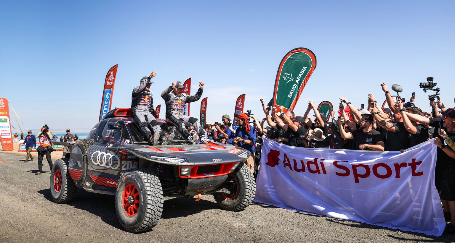 Audi RS Q e-tron Wins the Dakar & Makes History - Sharp Magazine