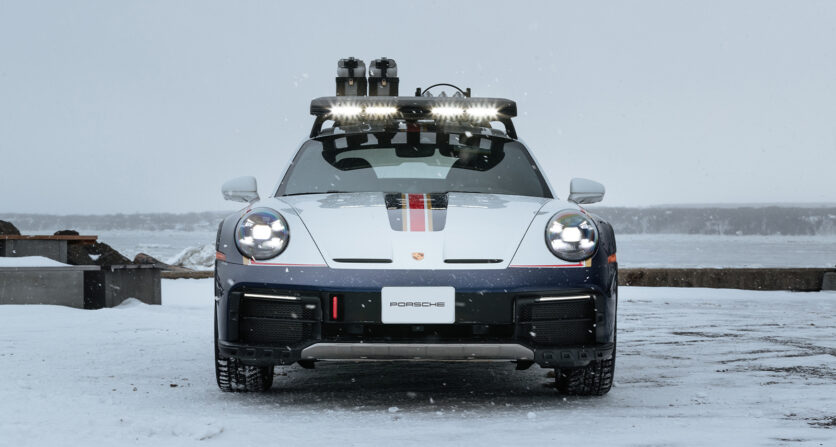 Driving the Porsche 911 Dakar in Quebec City - Sharp Magazine