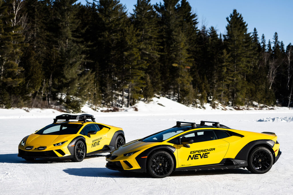 Driving Lamborghinis on a Frozen Lake is The Best Thing Ever - Sharp ...