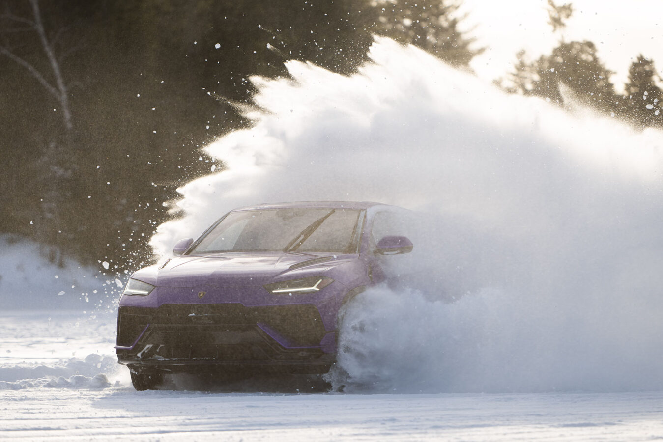Driving Lamborghinis on a Frozen Lake is The Best Thing Ever - Sharp ...