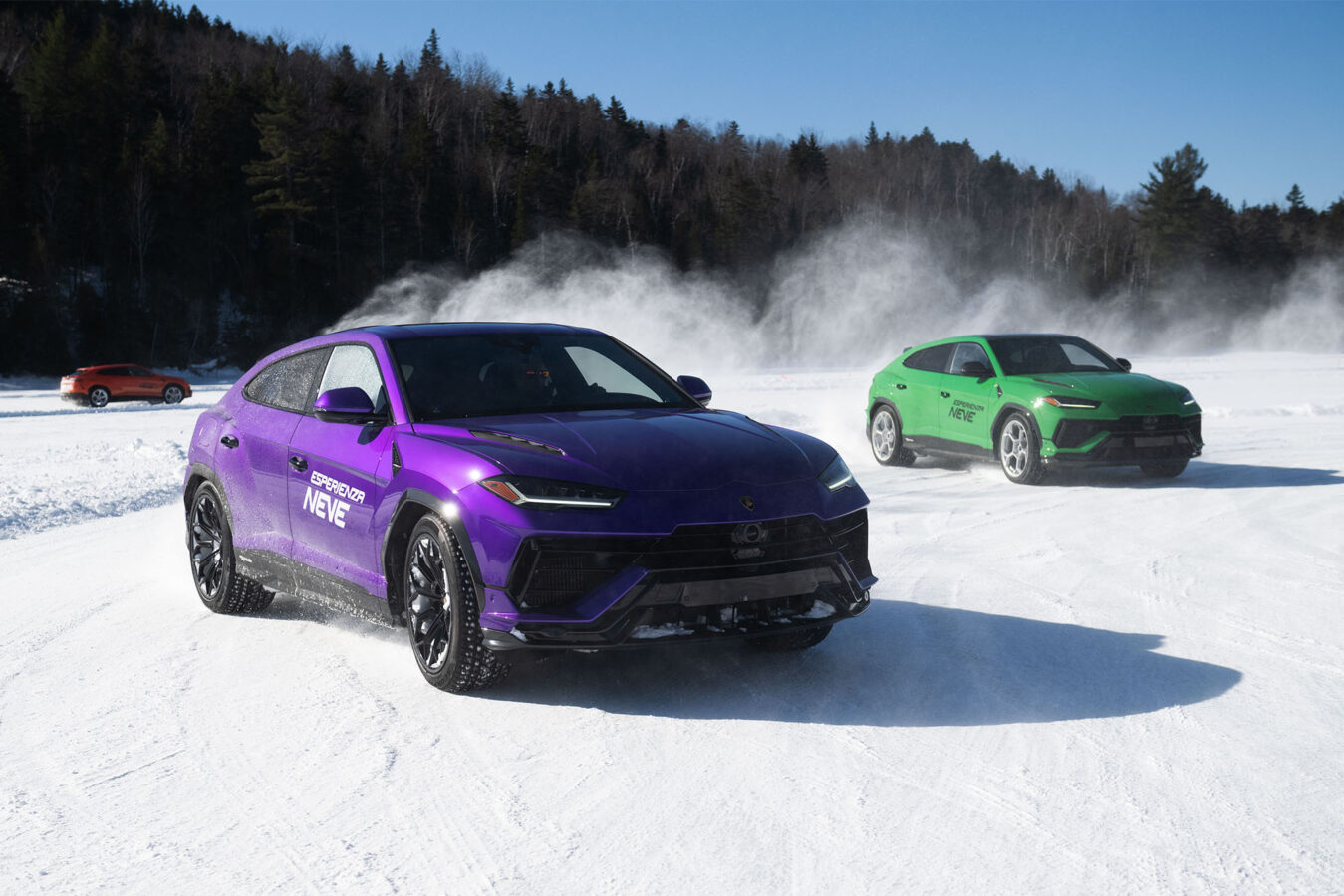 Driving Lamborghinis on a Frozen Lake is The Best Thing Ever - Sharp ...