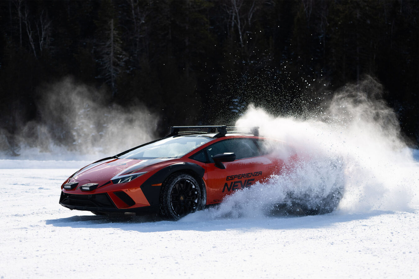 Driving Lamborghinis on a Frozen Lake is The Best Thing Ever - Sharp ...