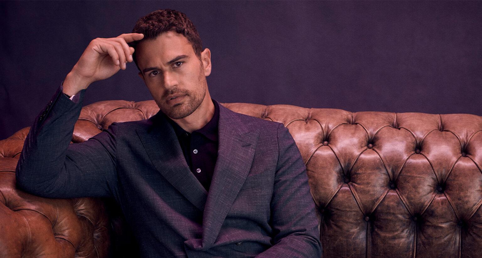 Theo James Talks 'The Gentlemen', Royals, Comedy, & Career - Sharp Magazine