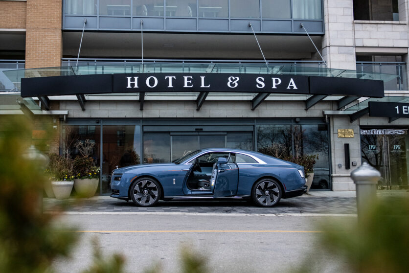 Driving Rolls-Royce Spectre To Find the Eclipse - Sharp Magazine