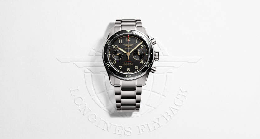 Longines Soars With New Spirit Flyback Titanium - Sharp Magazine