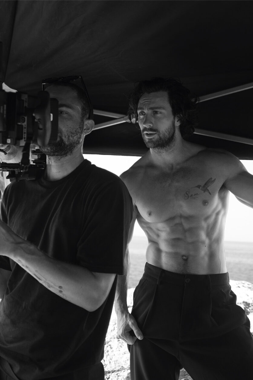 Aaron Taylor-Johnson Talks 'The Fall Guy' & Armani Acqua di Giò - Sharp ...