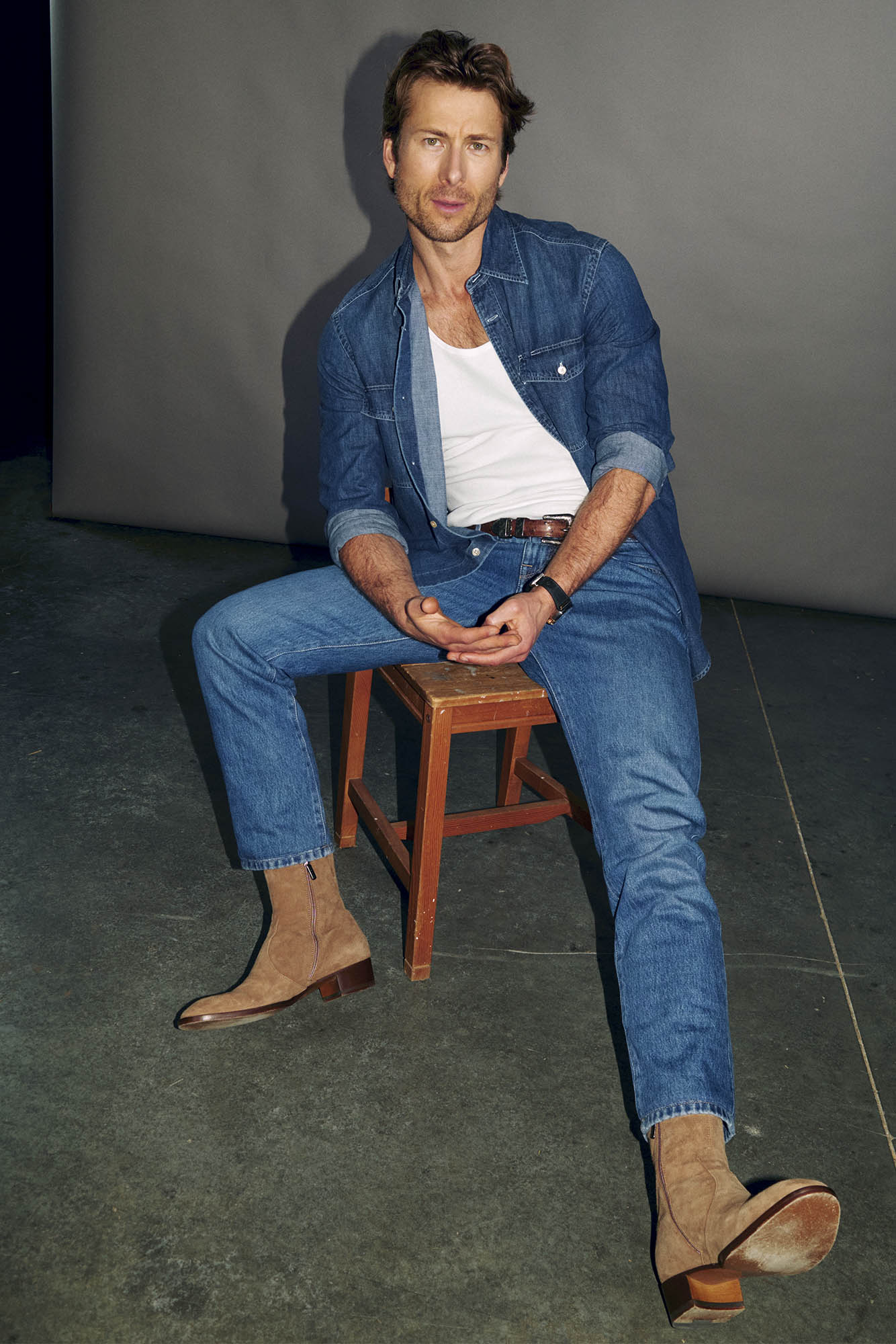 Glen Powell Talks Rom-Coms, Texas Roots, & Rising to the Top - Sharp ...