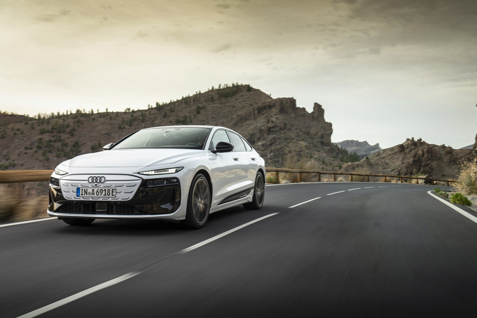 SHARP Drives: Climbing a Volcano in the All-Electric Audi A6 e-tron ...