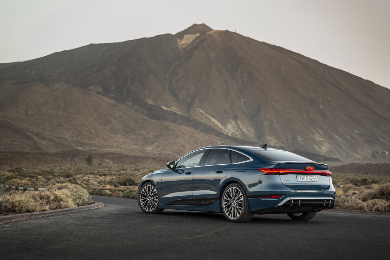 SHARP Drives: Climbing a Volcano in the All-Electric Audi A6 e-tron ...